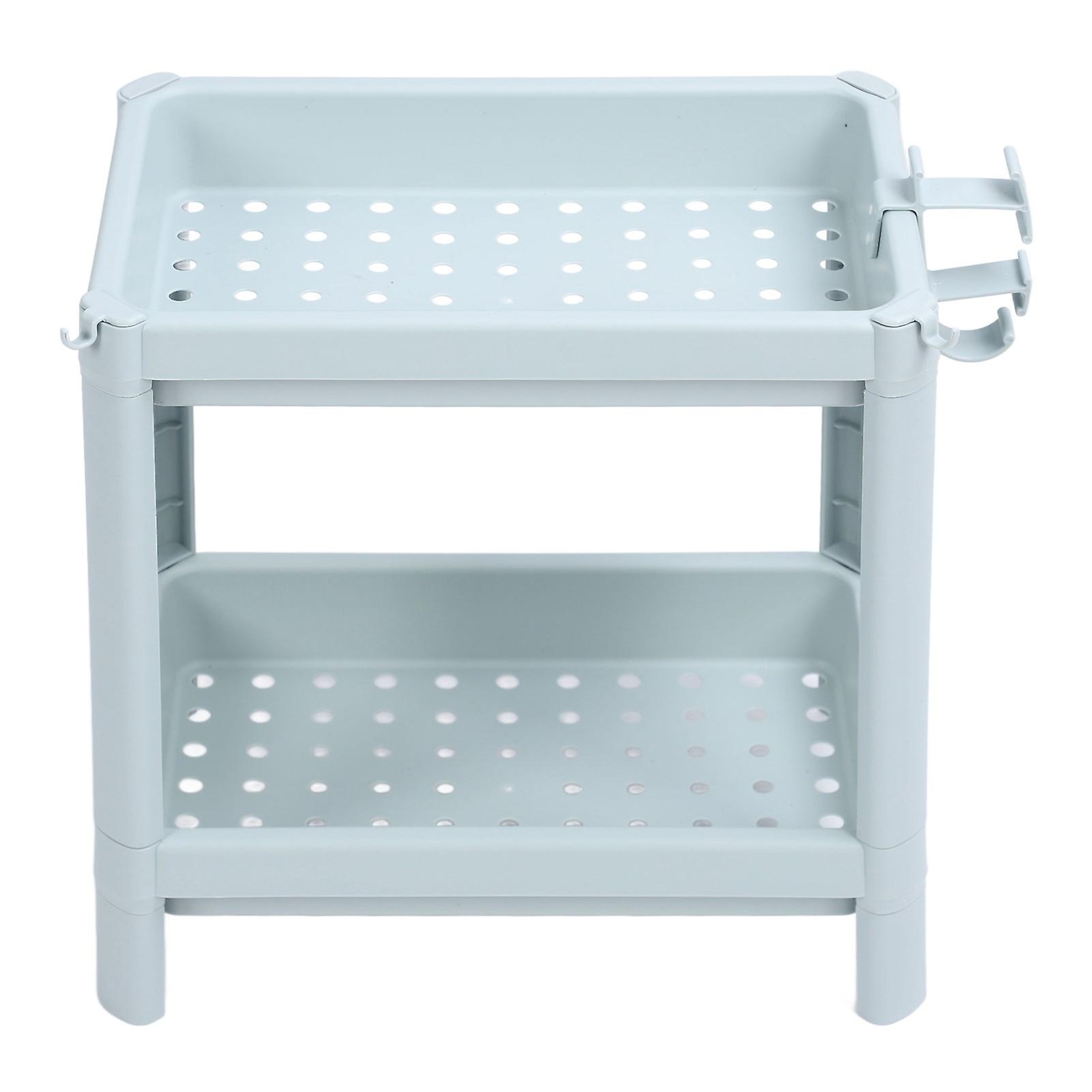 Baderom Gulv Oppbevaring Hylle Oppbevaring av bad Åpen hylle ...