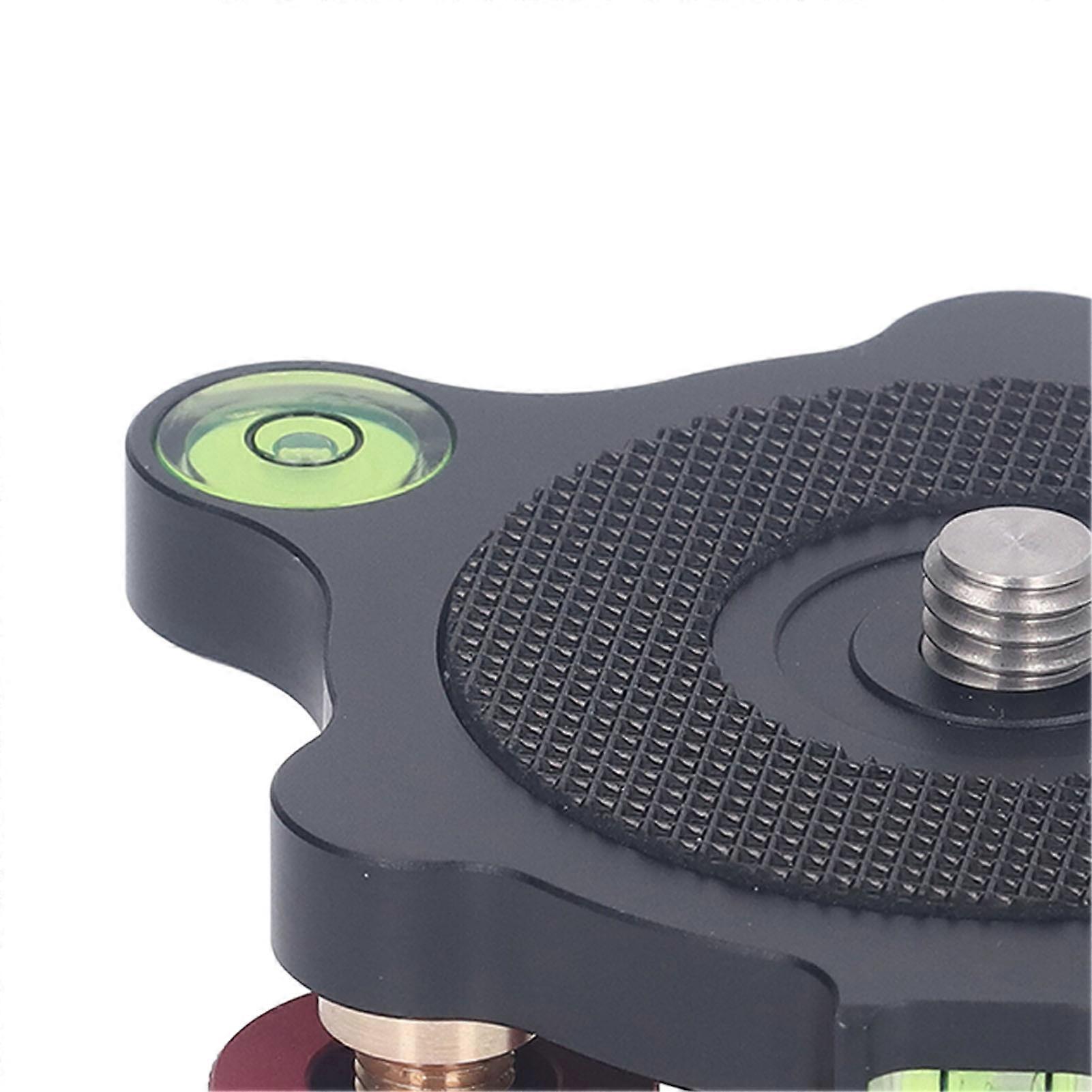 Tripod Head Leveling Base Camera Leveler Aluminum Alloy 3/8 Inch Thread ...