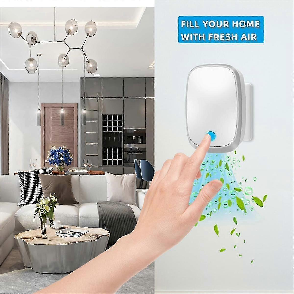 Ionizer Air Purifier, Plug in Air Ionizer, Air Ionizers for Home, for ...