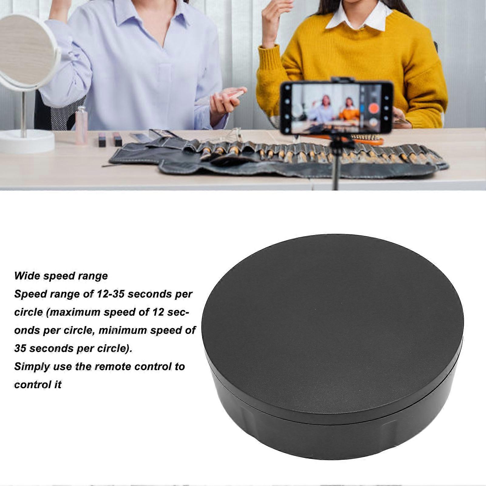360 Degree Rotating Display Stand 50KG Load Electric Rotating Turntable ...