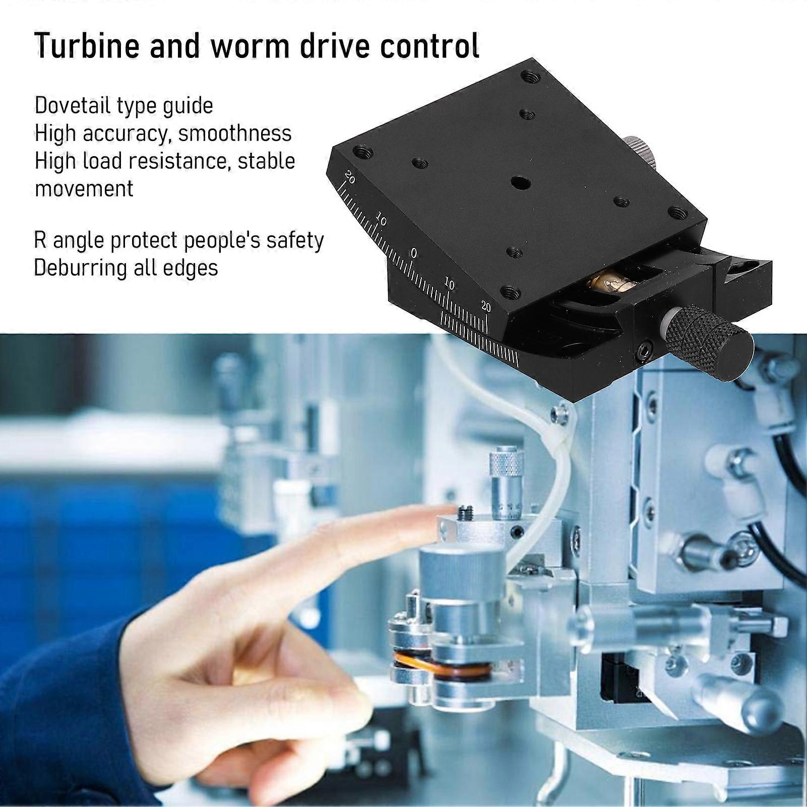 HXV-A60 Linear Stage Goniometer Turbine Worm Dovetail FineTune Manual ...