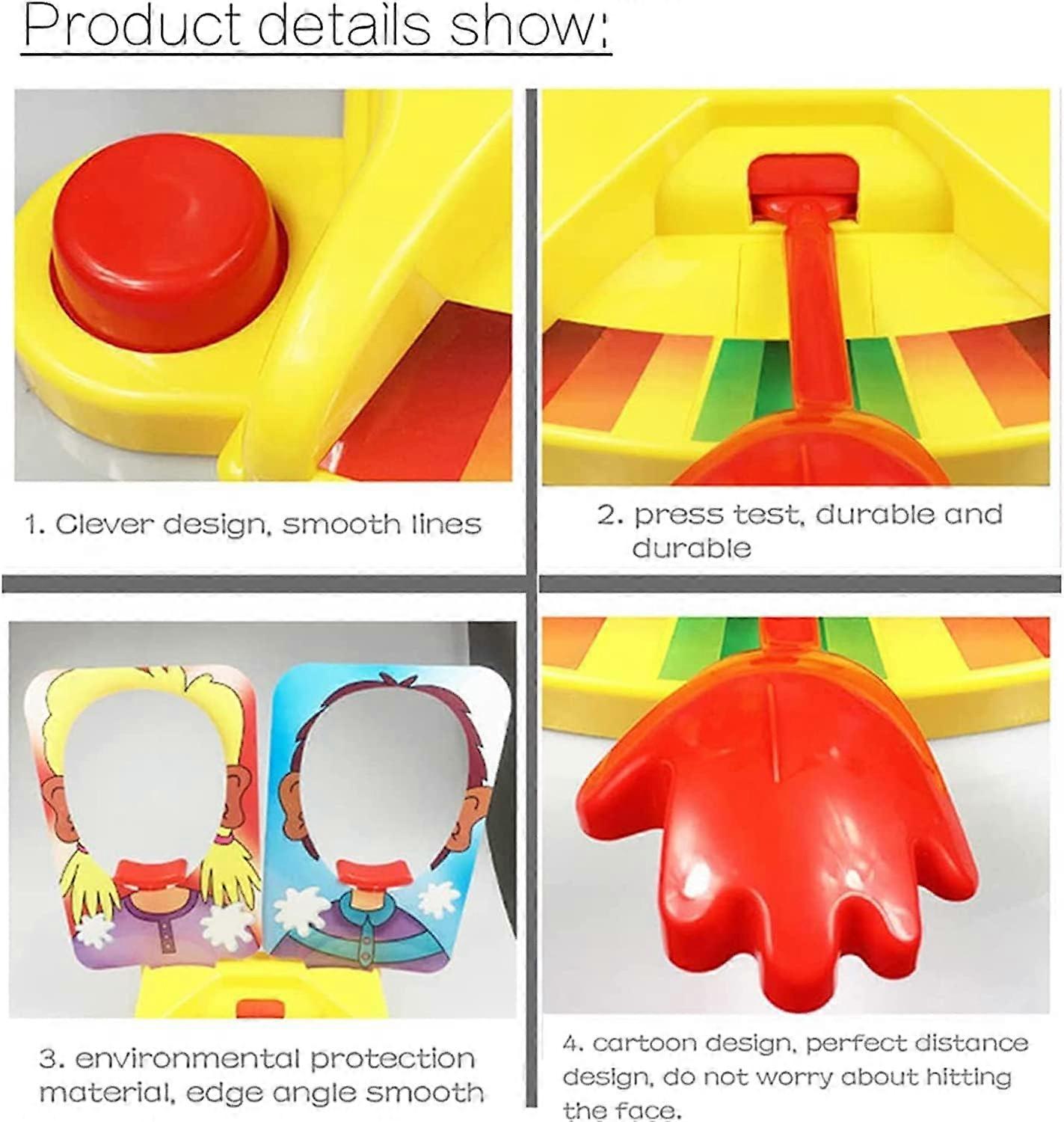 Pie Throwing Game for Party Games for Two Pie Face Fun Board Toys Party ...