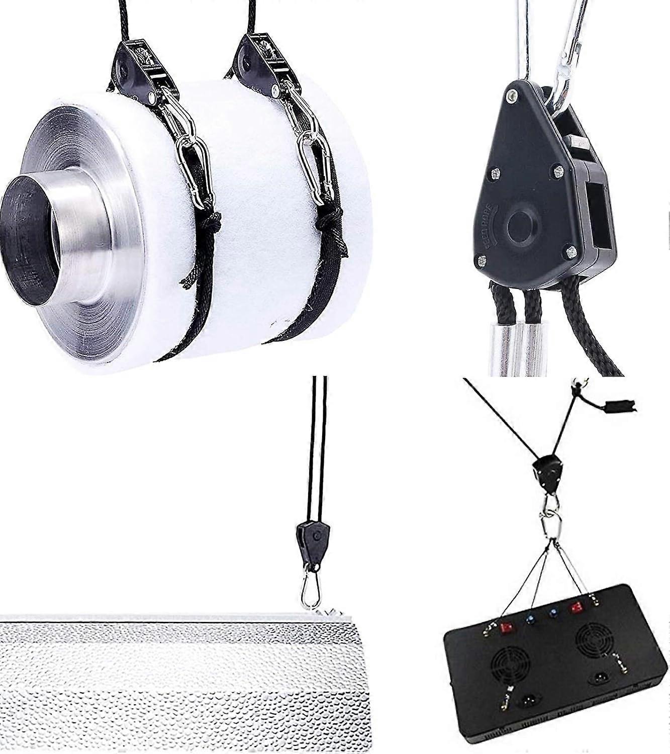 Ratchet Cords with Hooks Rope Pulley Ratchet Adjustable Ratchet Cords ...