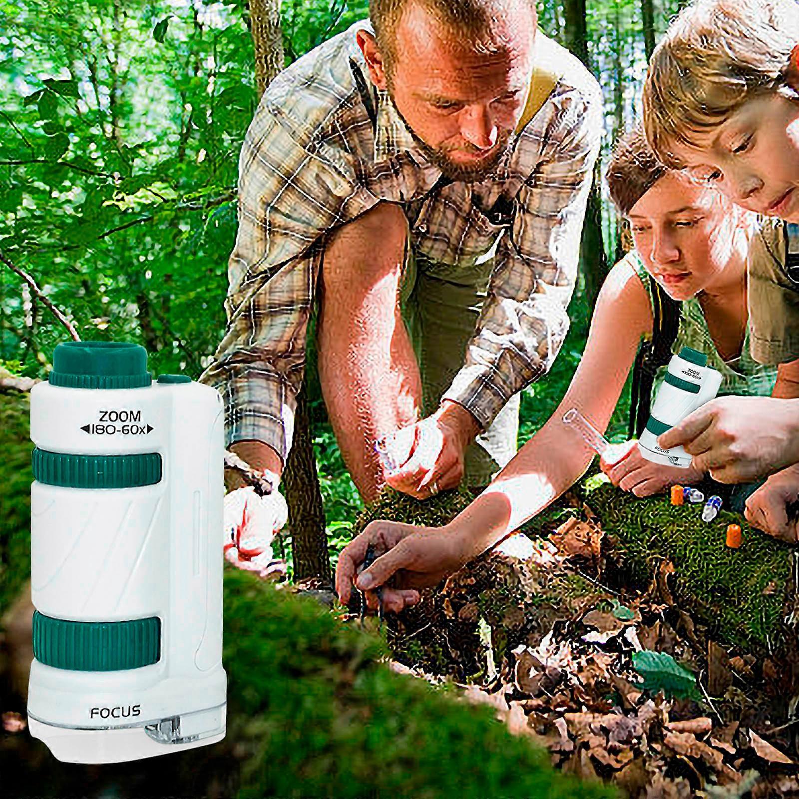 200x Portable Microscope Outdoor Handheld Primary And Middle School ...