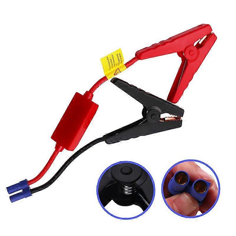 Battery Clip Car power connector Emergency Jumper Cable Clamp Booster Battery Clips For ...