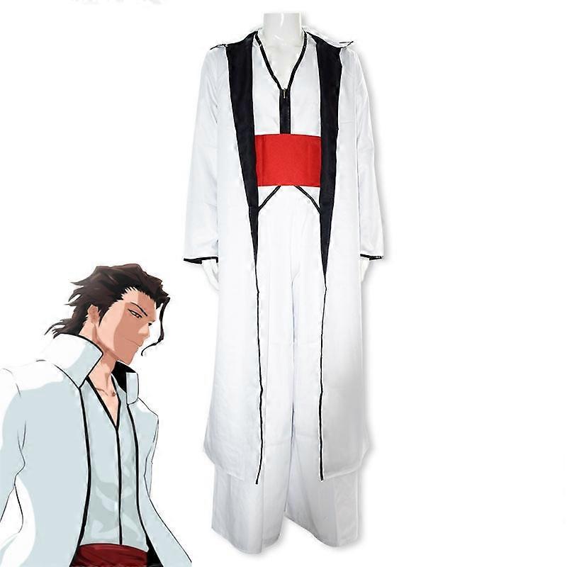 Men Aizen Sousuke Cosplay Costume Kimono Adult Man Halloween Carnival ...