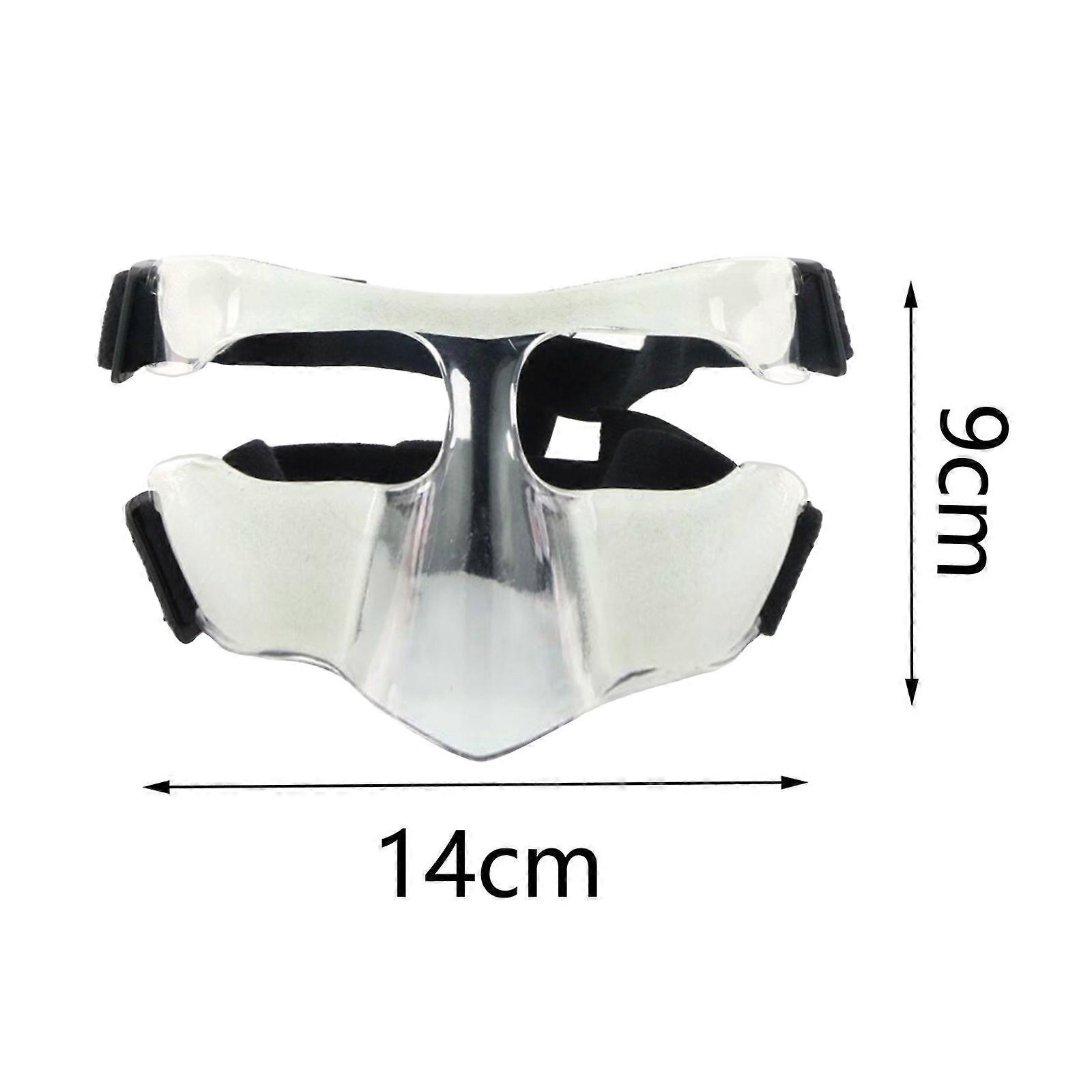 Nose Guards Face Shield Durable Football Facial Cover Sports Face Mask ...