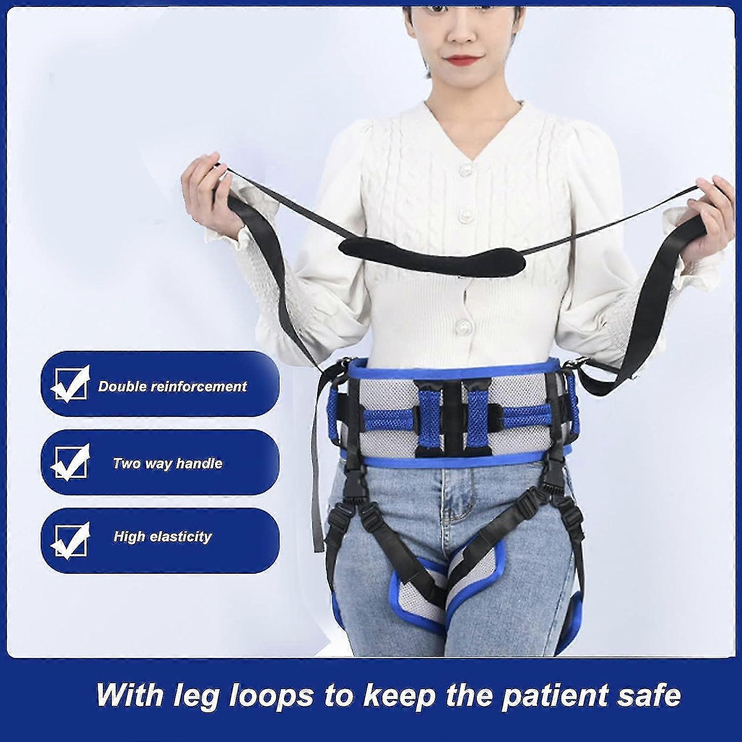 Patient Elderly Transfer Moving Belt, Transfer And Walking Gait Belt ...