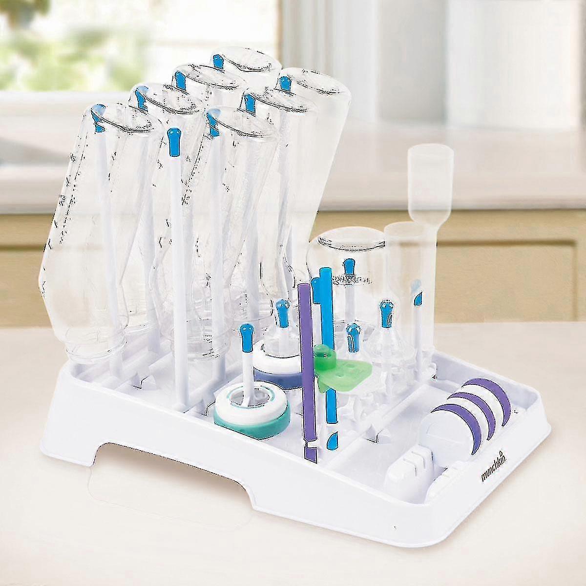 Munchkin Deluxe Bottle Drying Rack | Fruugo UK