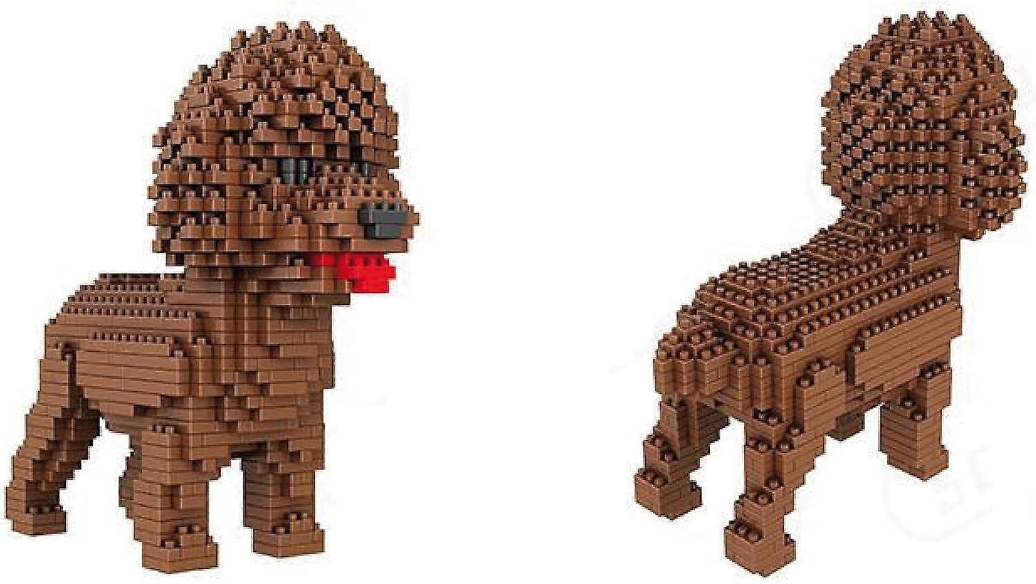 950 pieces. Poodle or Poodle dog. Figure to Assemble with nanoblocks | Fruugo UK
