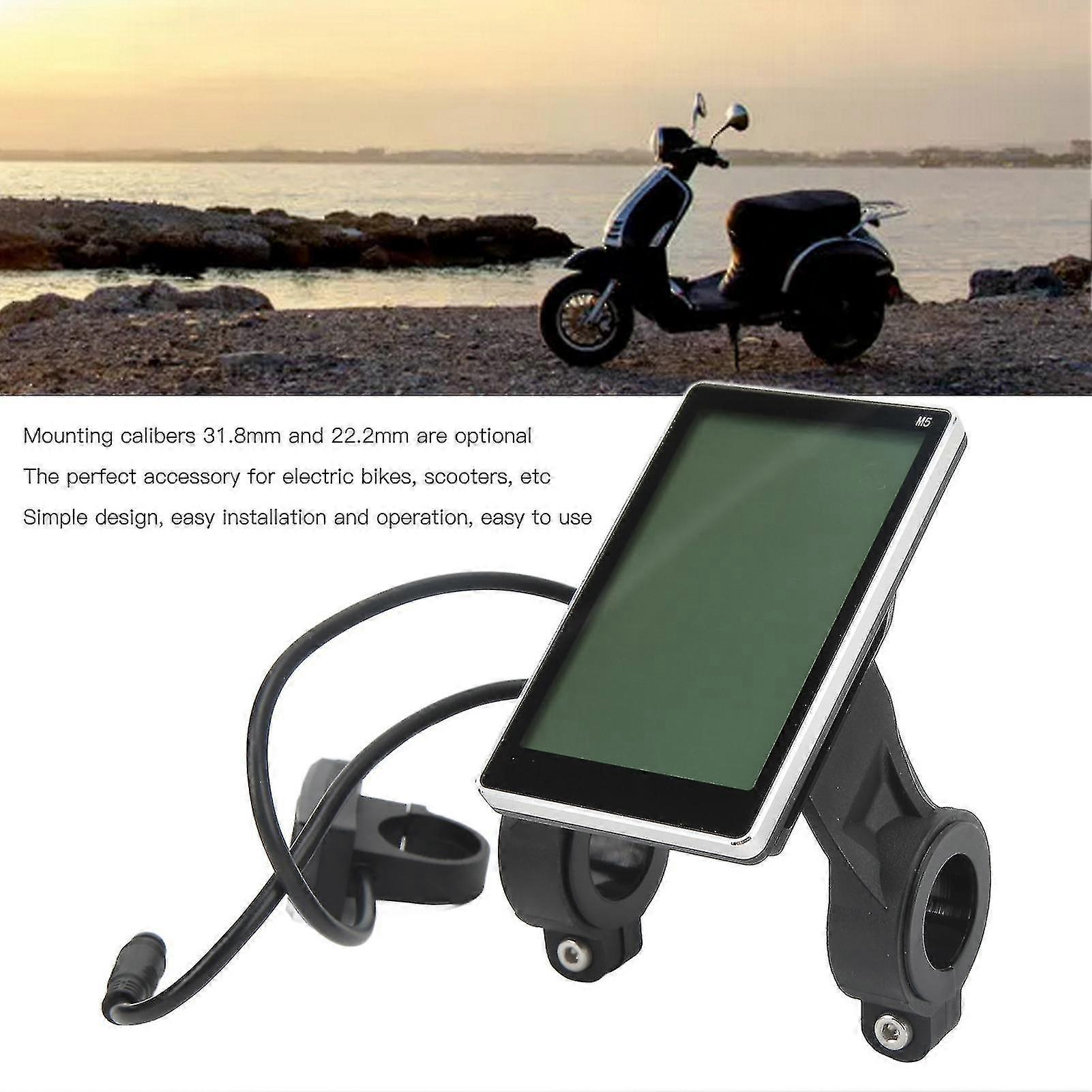 Waterproof LCD Display Panel for M5 Electric Bikes and Scooters | Fruugo UK