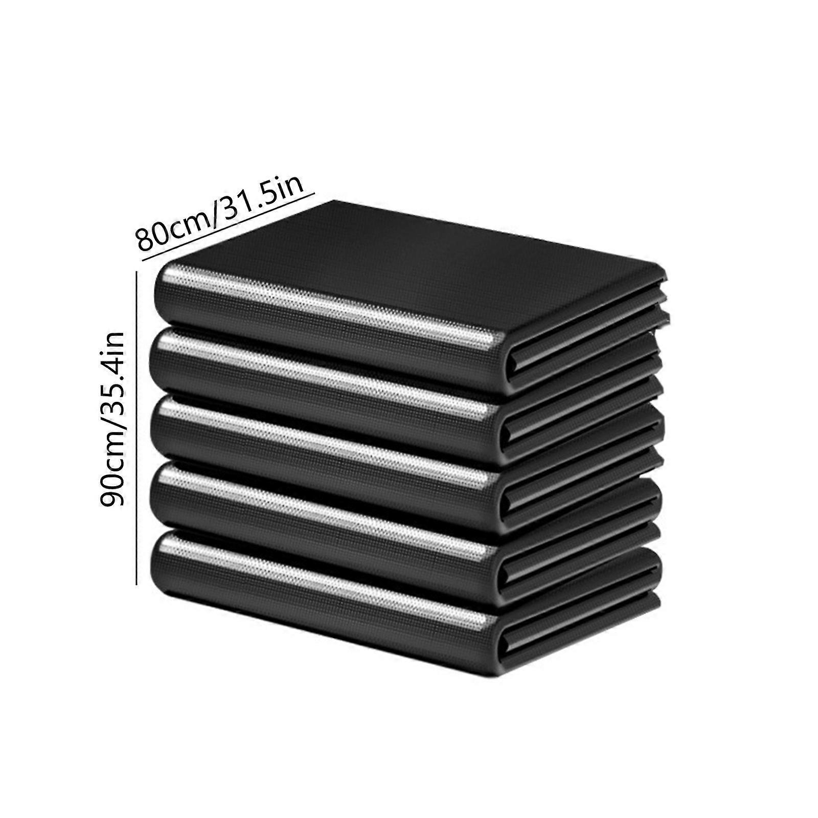 Extra Large Garbage Bag Heavy-duty 50 Bags 50-60 Gallon Large Black ...