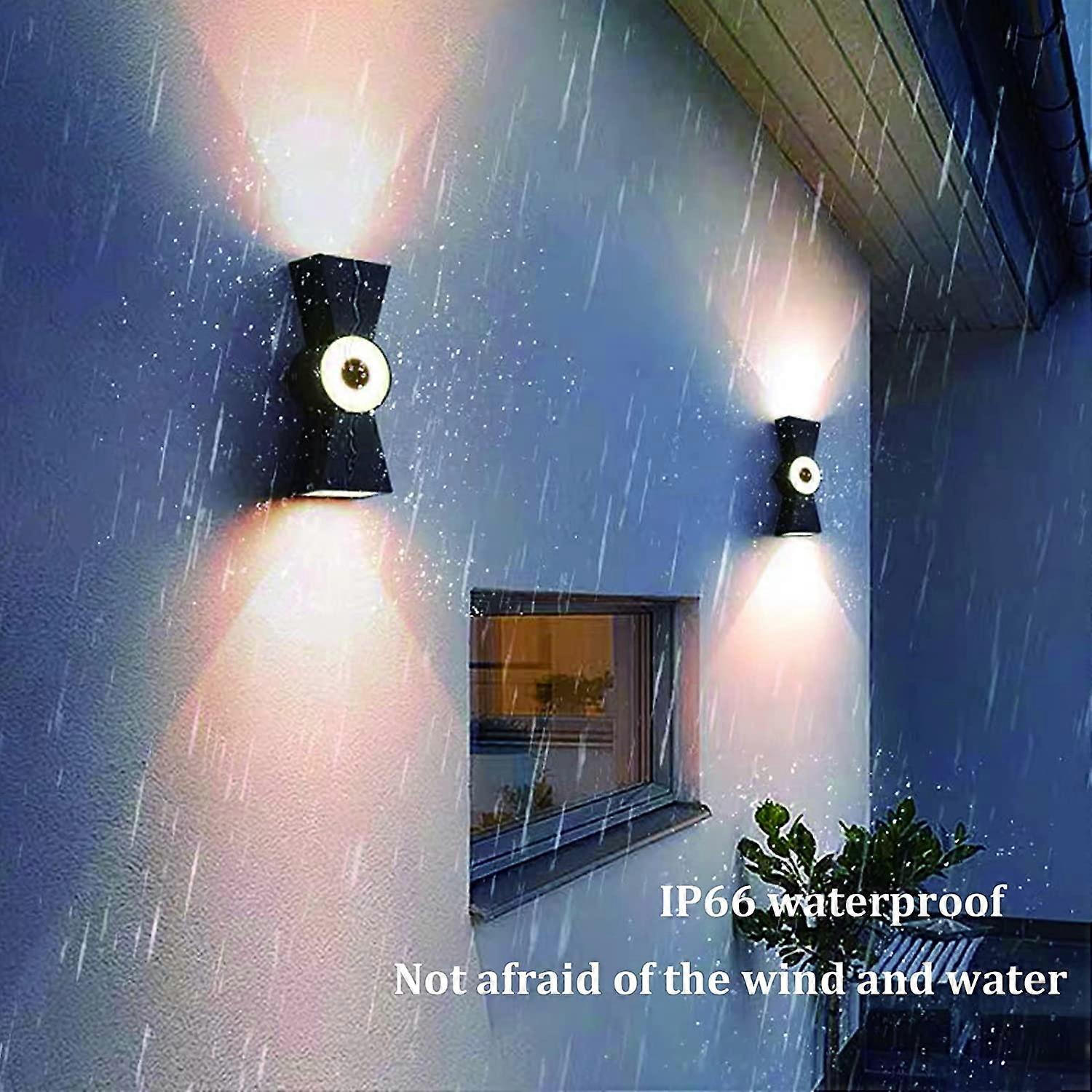 LED Wall Lights 12W Indoor Outdoor Modern Wall Lamp IP66 Waterproof LED ...