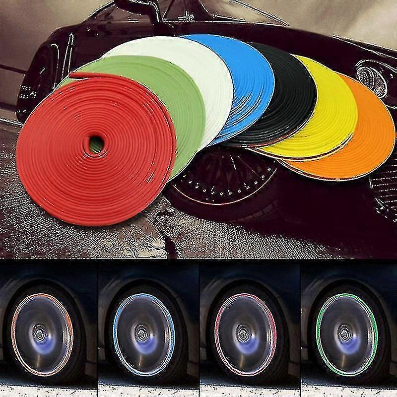 Wheel Rims Protectors Decor Strip Car Vehicle Color Wheel Rims ...