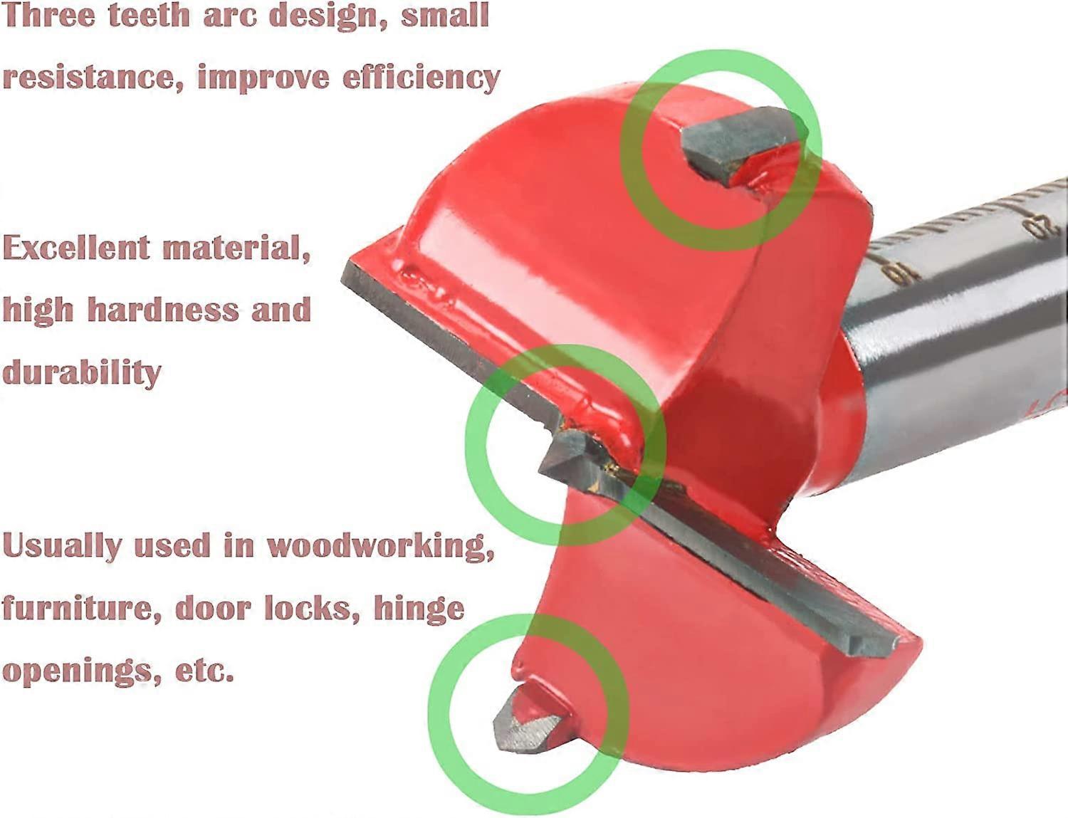 35mm Hinge Jig Drill Bits Sets Door Hinge Hole Saw Cutter Concealed ...