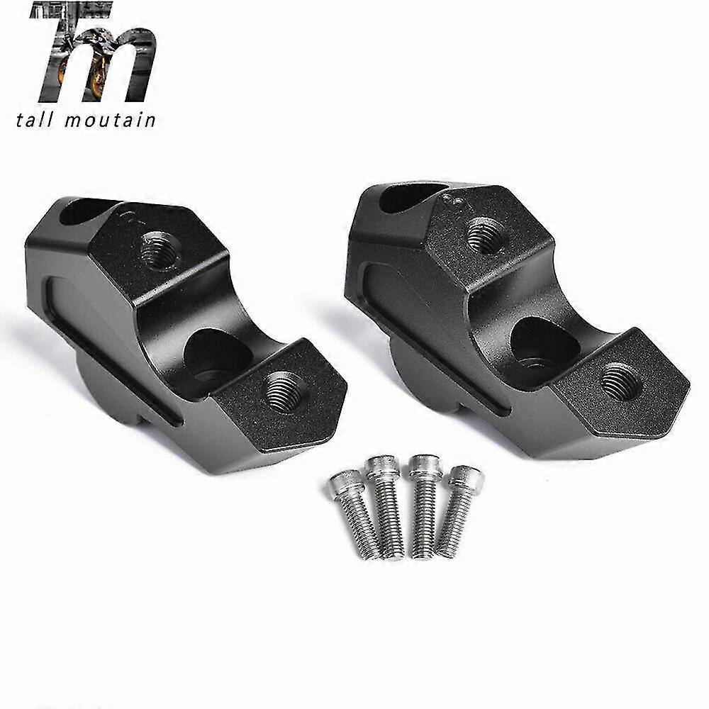 2pcs Aluminum Motorcycle 28mm Handlebar Riser Handle Bar Clamp For Honda Xadv X-adv X Adv 750 ...