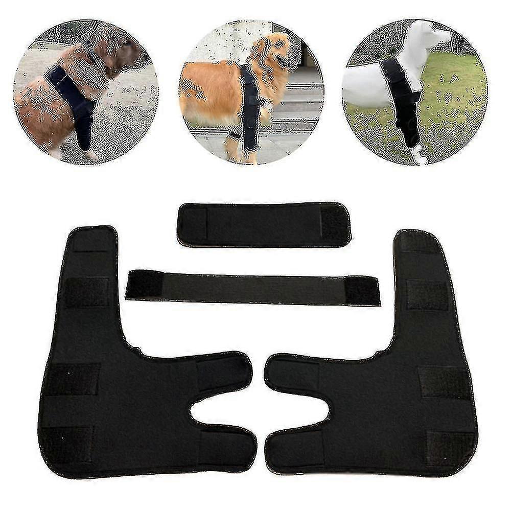 Dog Front Leg Hock Braces Elbow Protector Canine Wrap Protects Wounds ...
