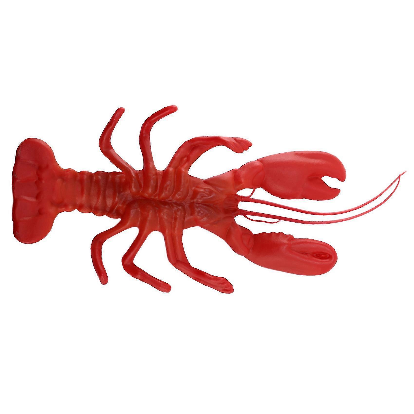 2pcs 12x5 Inch Big Fake Lobster Model Artificial Marine Decoration ...