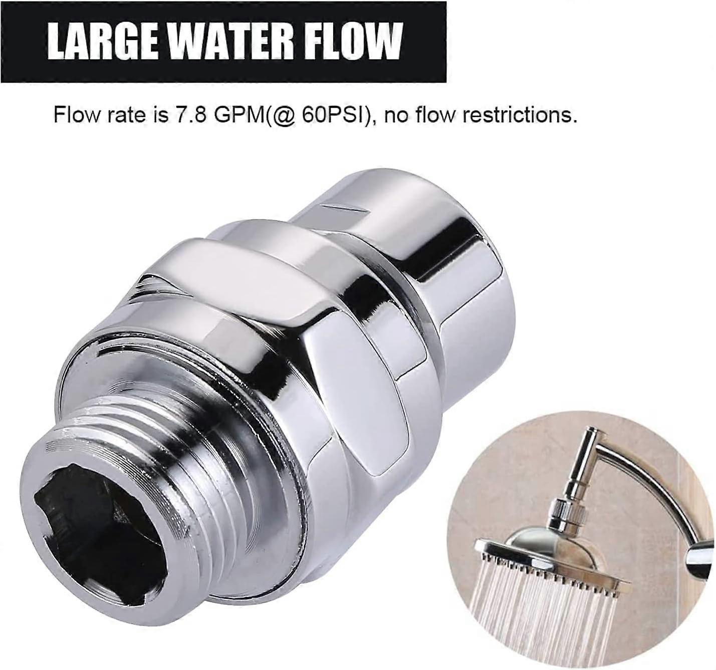 Adjustable Brass Swivel Ball Joint, Shower Connector Swivel Ball Joint ...