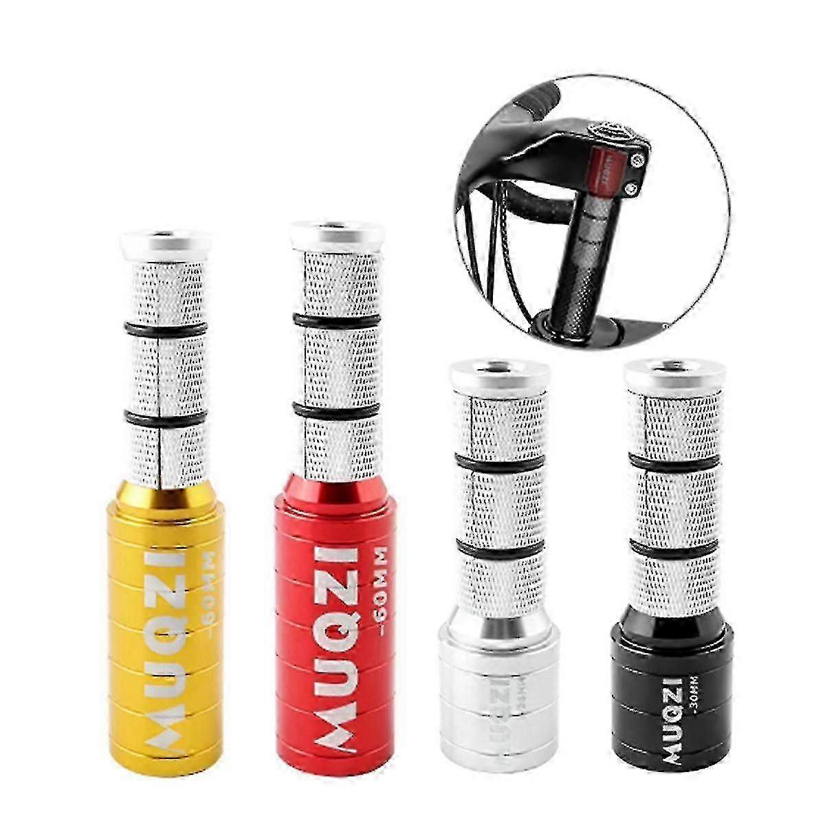 Aluminium/Carbon Fiber Bike Stem Extender for Hidden Fork Steerer ...