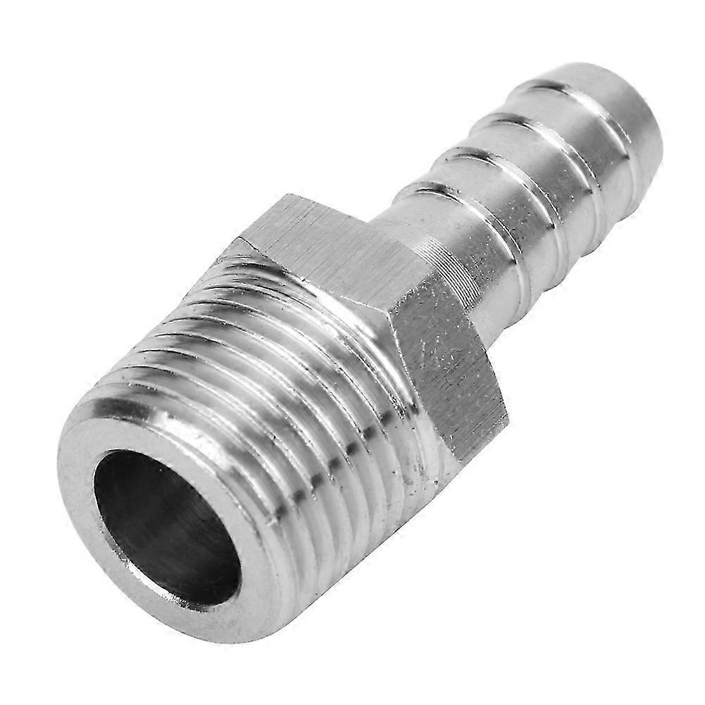 2PCS 1/2in BSPT Male Thread Connector Pipe Fitting Barb Joint Quick ...