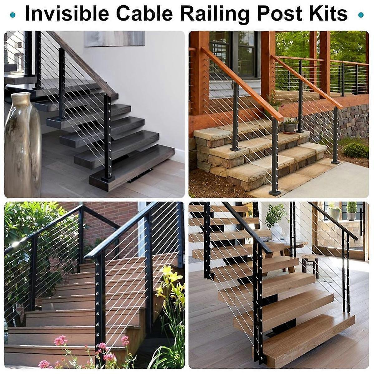 Cable Railing Kits, T316 Stainless Steel 20Pack Terminal and 20Pack ...