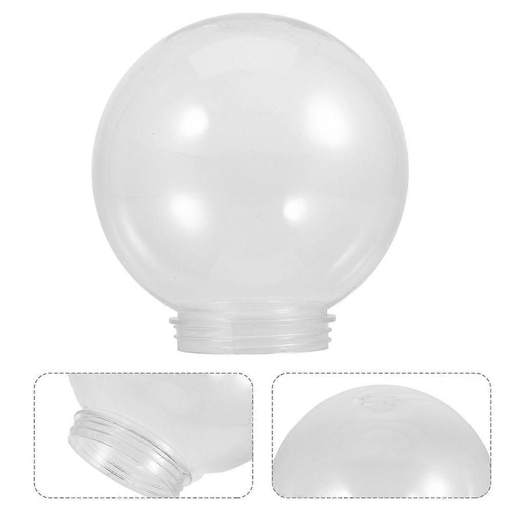 Clear Acrylic Replacement Lamp Post Globe Outdoor Light Globe For ...