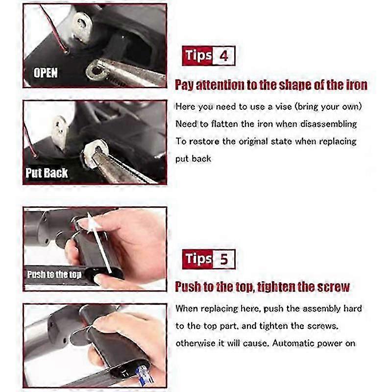 Trigger Switch Button Upgraded for V10 V11 with Screwdrivers | Fruugo UK