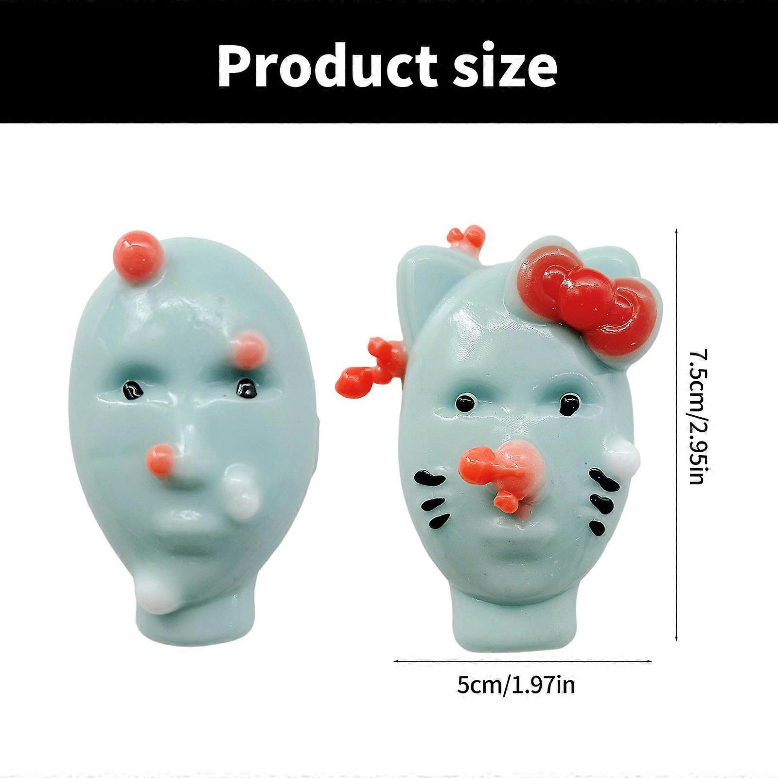 Silicone Acne Popping Stress Relief Toy For Adults Funny Alien Squeeze ...