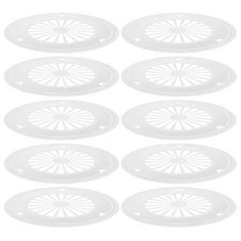 10 Reusable Plastic BBQ Grill Trays with Plate Holders for Outdoor ...