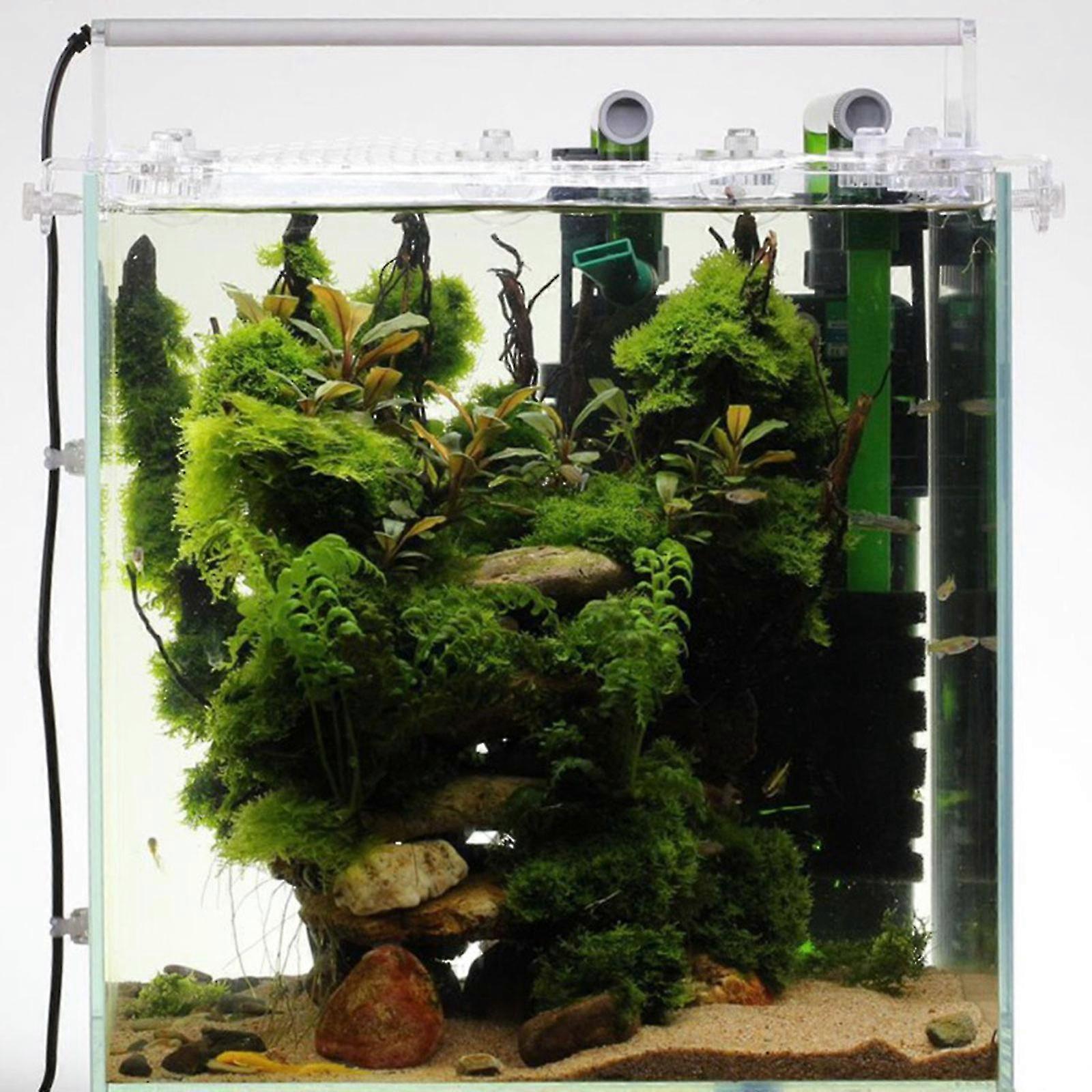 2 Pieces Fish for Tank Screen Net Clamp Anti-Jump Net Clip Clear ...