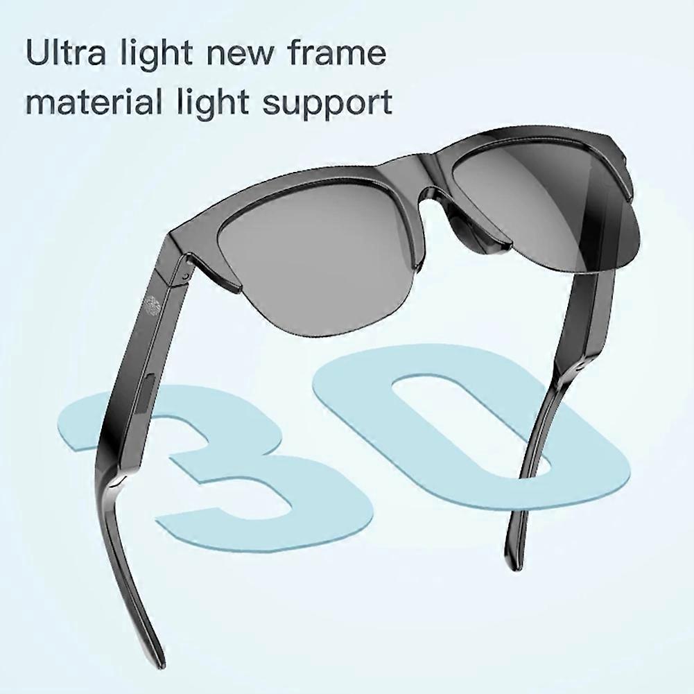 Smart Bluetooth V5.3 Sunglasses Glasses Call Outdoor Sports Headphones ...