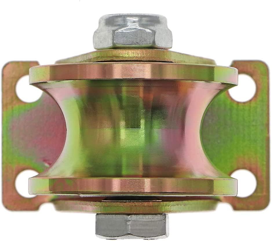 2 Pcs Sliding Gate Caster 50mm, Steel Casters With U Groove, U Groove ...