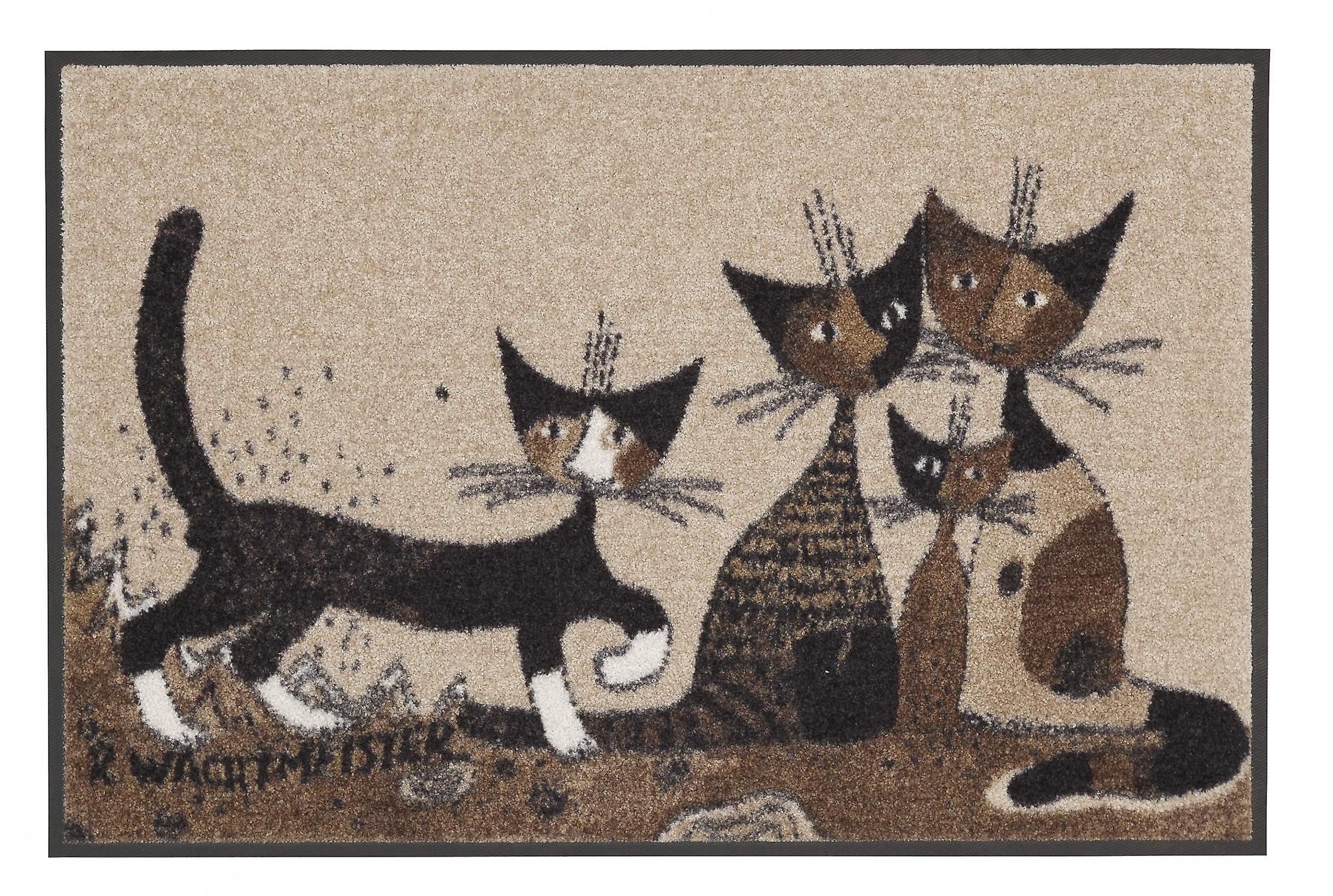 Serafino and Friends Rosina Wachtmeister waschbare Fußmatte | Fruugo DK