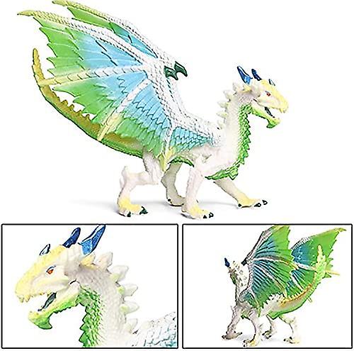 Dragon Figurine Magic Dragon Figurine Realistic Plastic Flying Dragon ...
