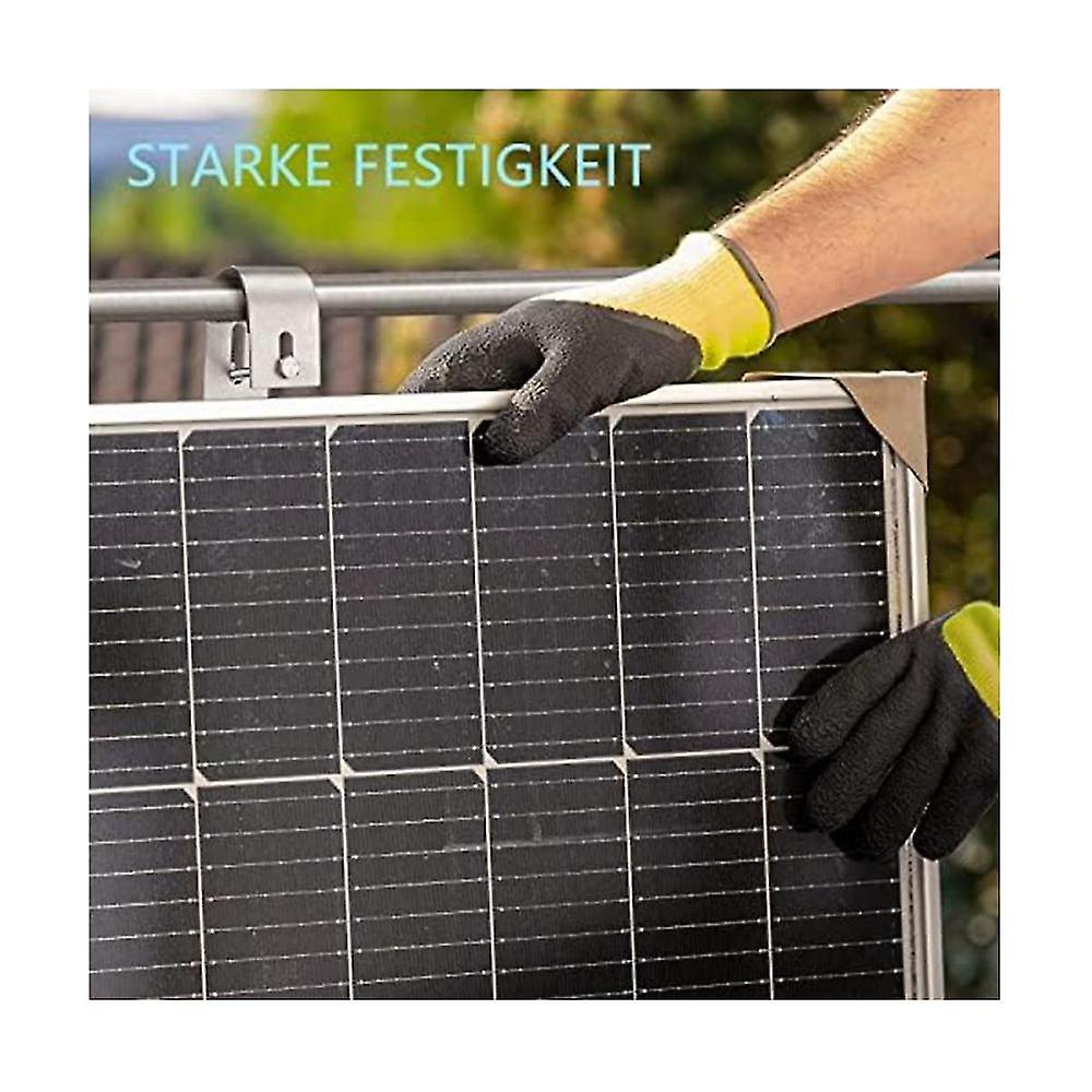 Solar Module Holder Balcony, Stainless Steel Hooks For Balcony Railing ...