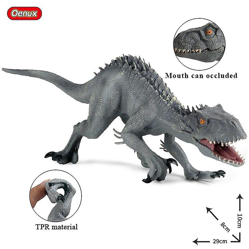 New jurassic indominus rex velociraptor action figures savage ...