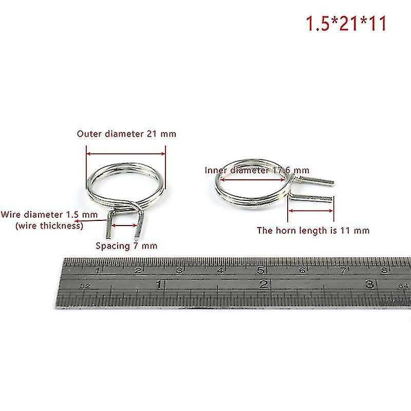 3pcs Door Handle Springs Door Lever Knob Latch Replacement Coil Torsion ...