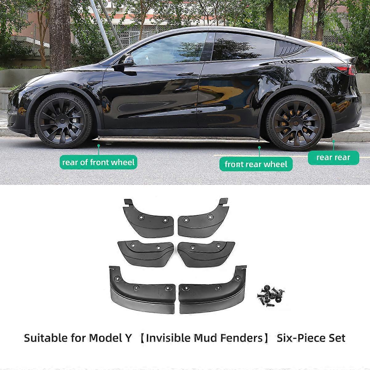 Flap Clips Mud Flaps Accessories For Tesla Model Y 2025 - Fenders ...