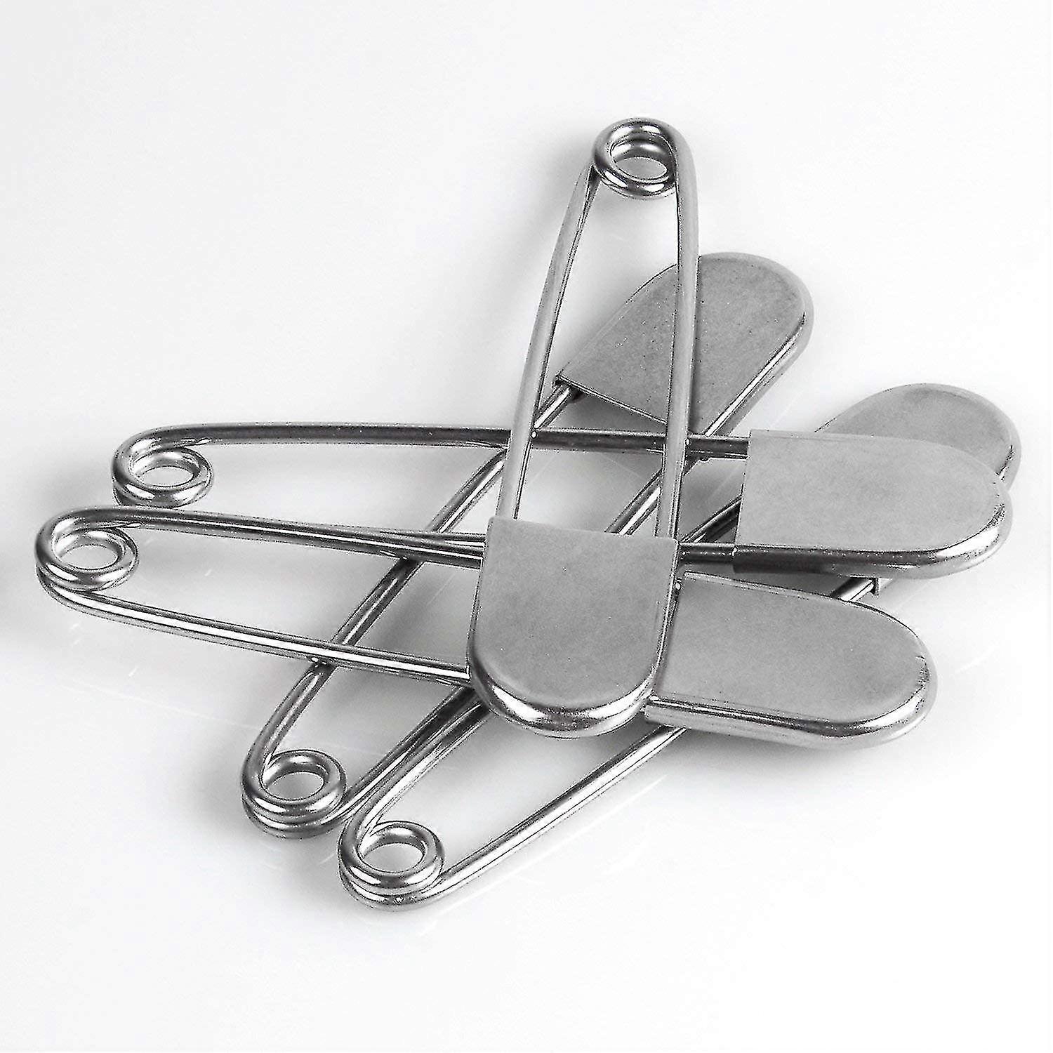 10 Pack Extra Large Safety Pins Super Heavy Duty Jumbo 5" | Fruugo UK