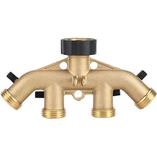 3/4 inch brass 4 hose hose splitter nozzle switch hose adapter Fa Elik ...