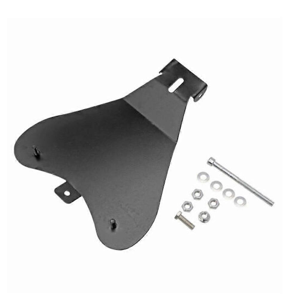 Motorcycle Black Solo Seat Baseplate Bracket Support Holder Mounting ...