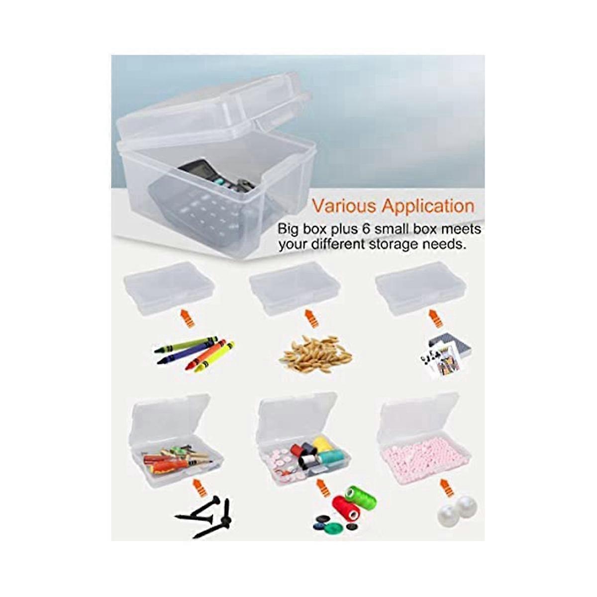 4X6 Photo Storage Box Pictures Organizers Case Photo Keeper Container ...