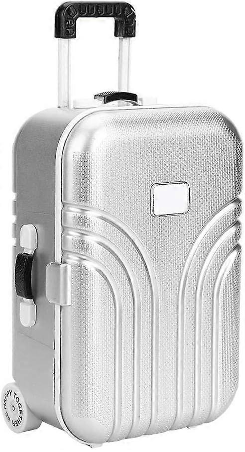 2025,Baby Suitcase Toys Cute Plastic Rolling Suitcase Mini Suitcase ...