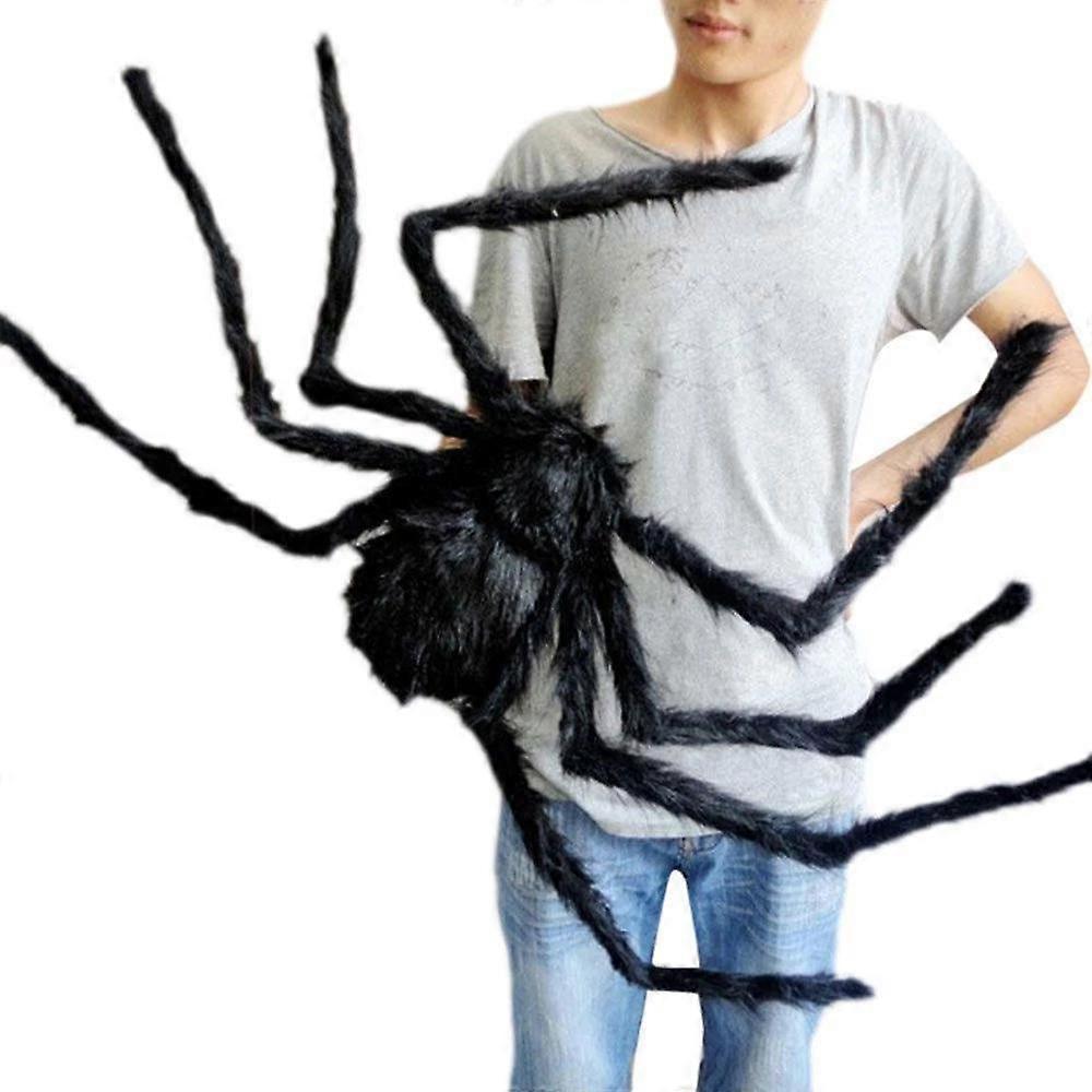 Halloween Big Plush Spider Horror Halloween Decoration Party Props ...