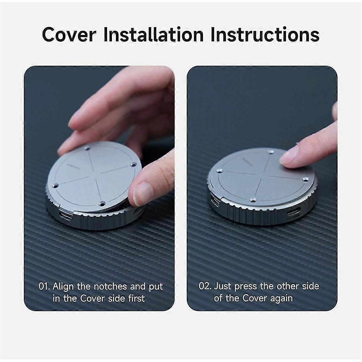 Magnetic M.2 2230 NVMe SSD Enclosure SSD Case USB C 3.2 Gen2 to NVMe ...