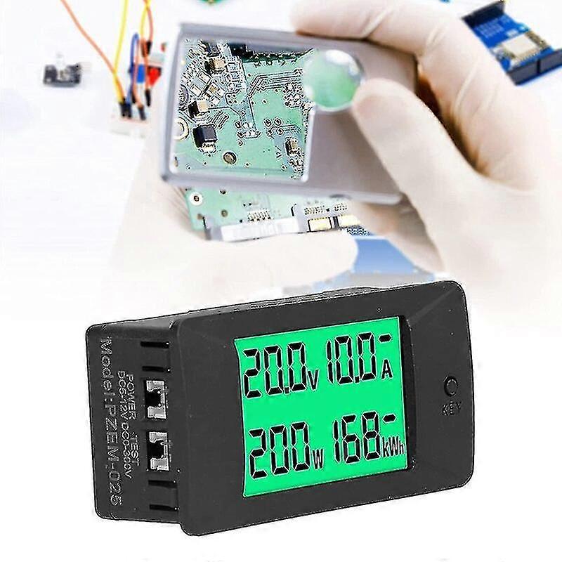 Lcd Digital Display Ammeter Voltmeter Multimeter,meter Voltage Current ...