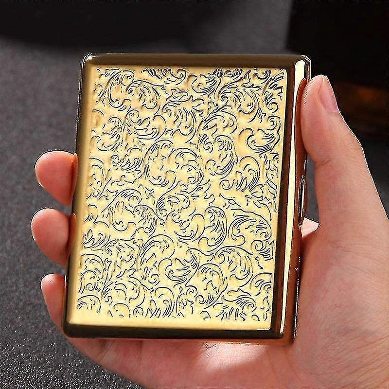 Metal Cigarette Case For Men And Women Portable Ultra-thin Cigarette ...