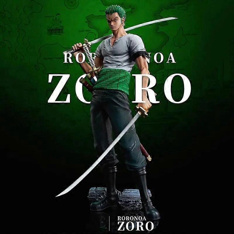 22cm Anime One Piece Figures Roronoa Zoro Action Figures Double-headed ...