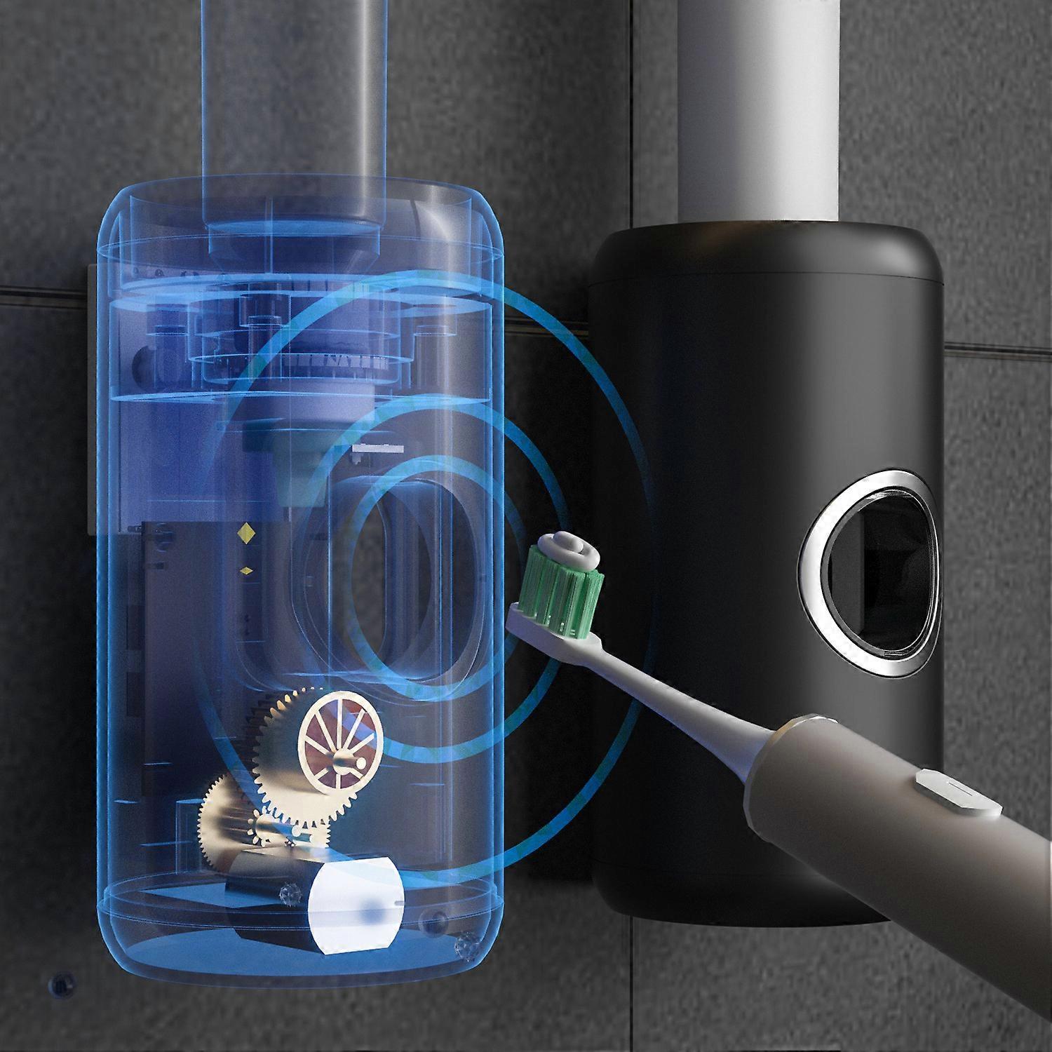 Full automatic toothpaste extruder Black toothpaste dispenser 72 ...